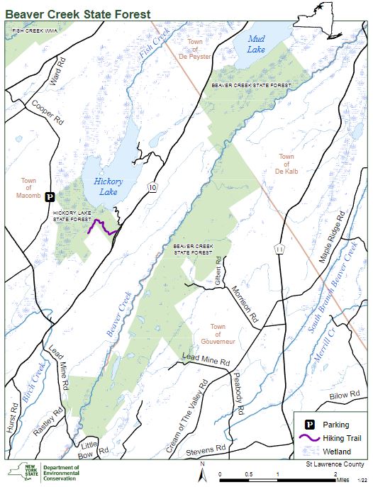Beaver Creek State Forest - SLELO PRISM